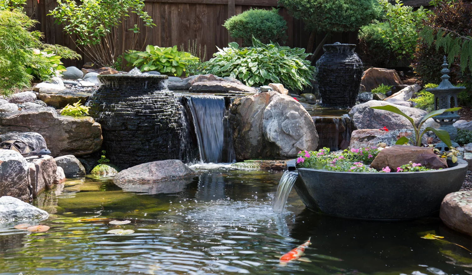 Custom Pond Construction, Pond Care, And Water Features